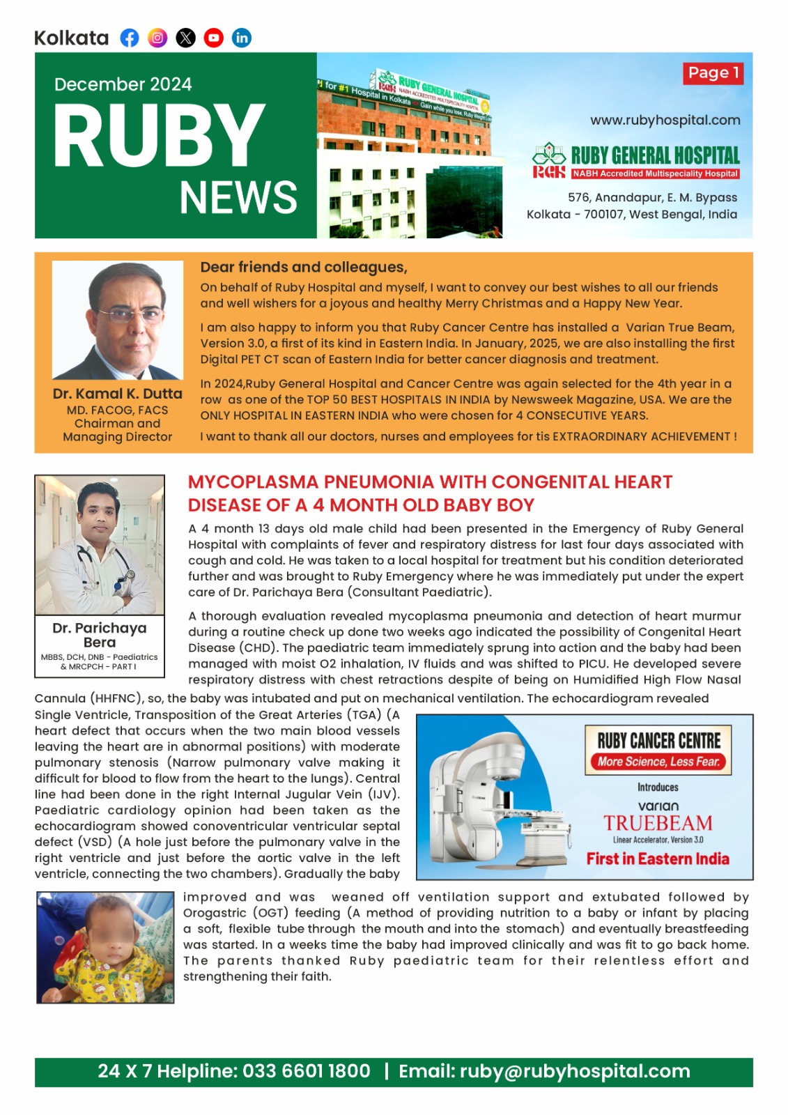 Ruby General Hospital : December 2024 Newsletter and Ruby 24 X 7 App ...